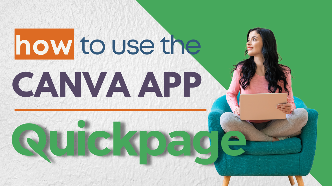 How to Use the Canva App in Quickpage - Quickpage
